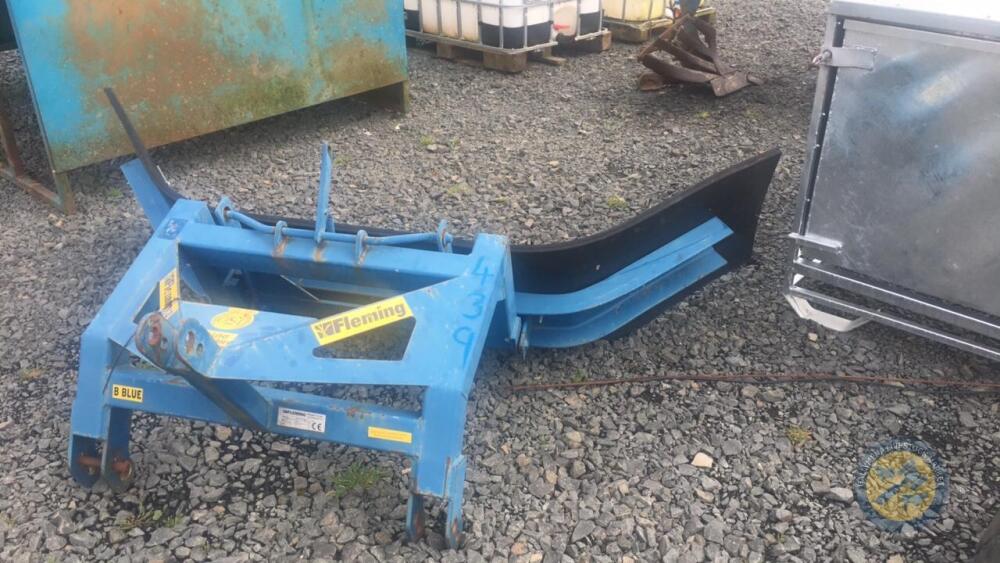 Fleming 3 point linkage yard scraper | Large Plant & Machinery Sale ...