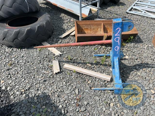 3 point linkage bale spike | August Machinery Marketplace - Ballymena ...