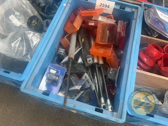 Box of new trailer parts | Agricultural Tools & Implements Sale June ...